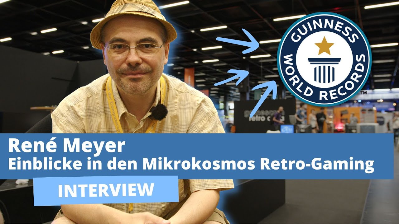 René Meyer im Gamescom Interview - Retro Gaming Crew