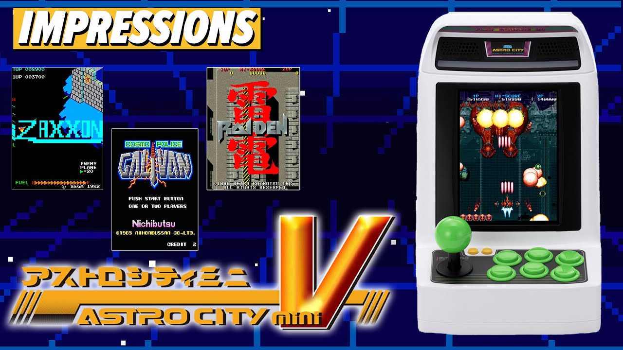 Astro City Mini V jetzt auch in Deutschland - Retro Gaming Crew