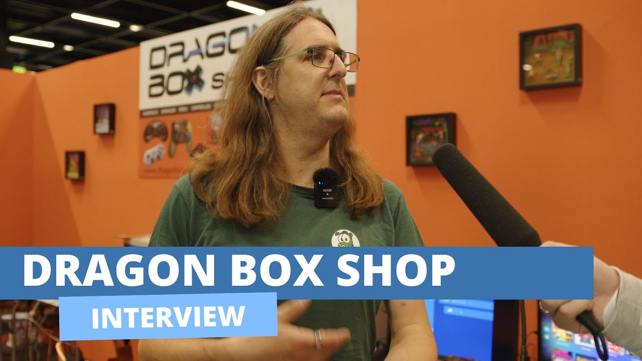 DragonBox Shop Interview gamescom 2022 - Retro Gaming Crew